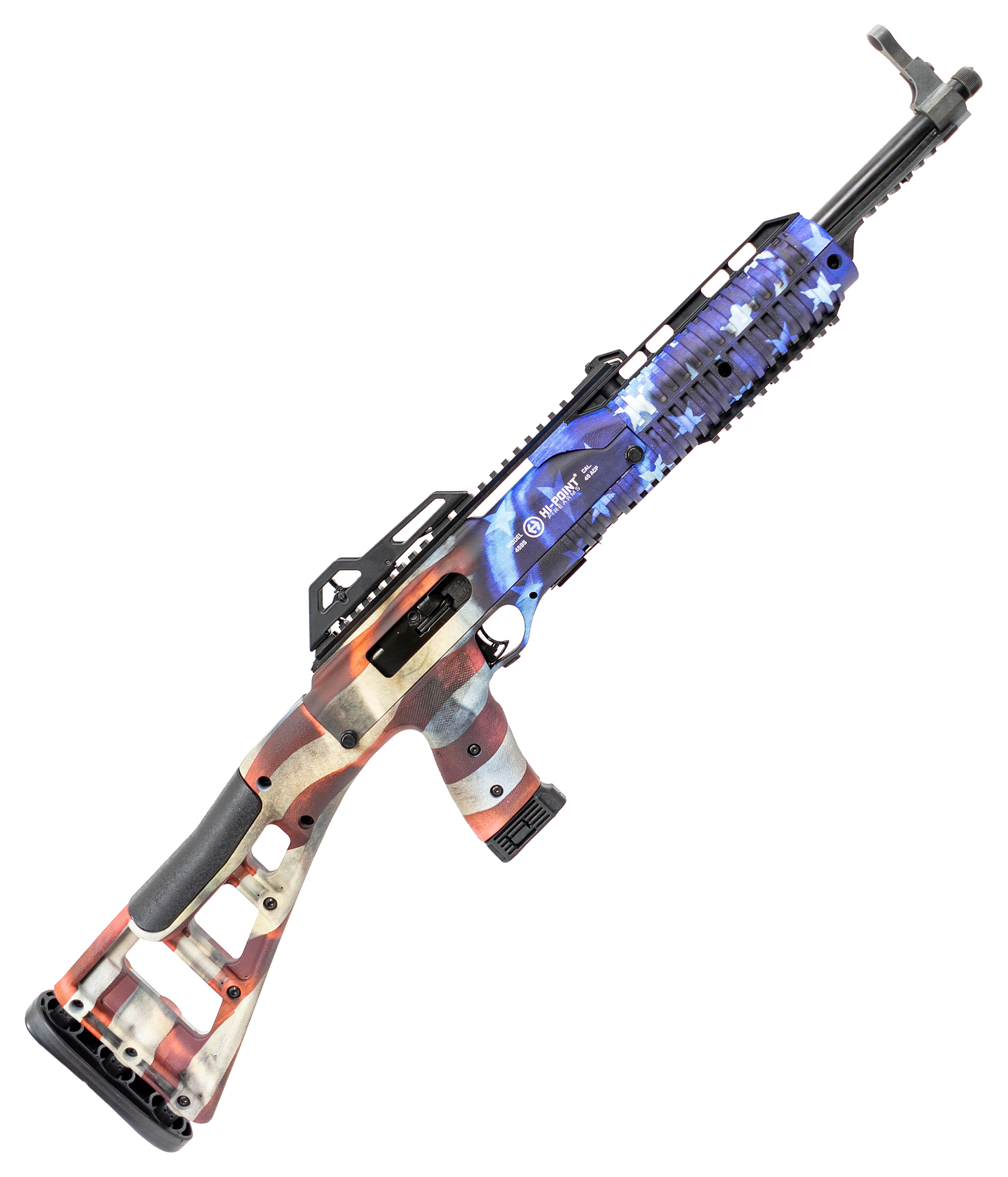 Hi-Point 45TS Carbine Semi-Auto Rifle in American Flag Finish | Bass ...